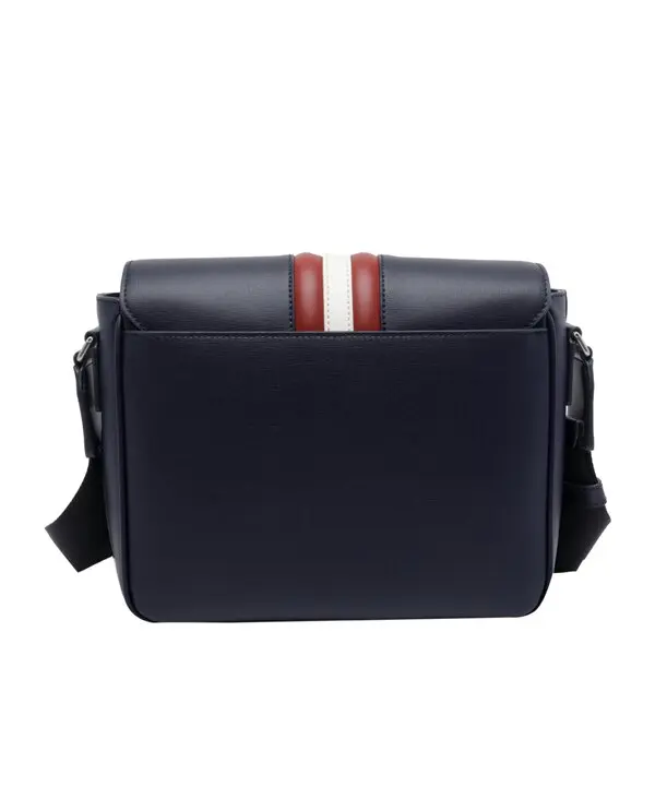 Bally Mythos Stripe Messenger Bag