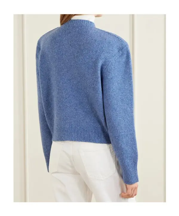 RÓHE Long-sleeved Wool Cardigan
