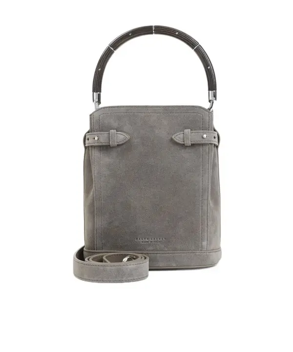 Ralph Lauren Suede Bucket Bag - Brown
