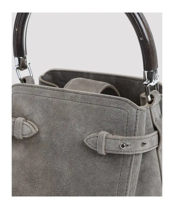 Ralph Lauren Suede Bucket Bag