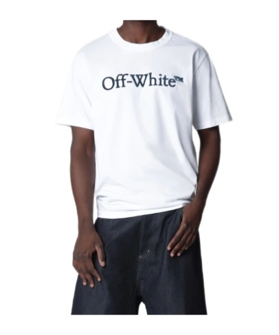 Off-White Logo Knit T-shirt - White