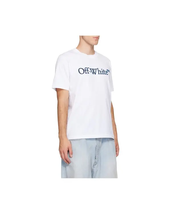 Off-White Logo Printed Crewneck T-shirt