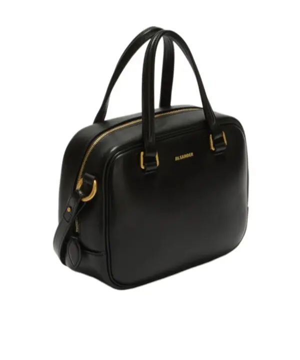 JIL SANDER Small-sized Leather Crossbody Bag With Embossed Logo
