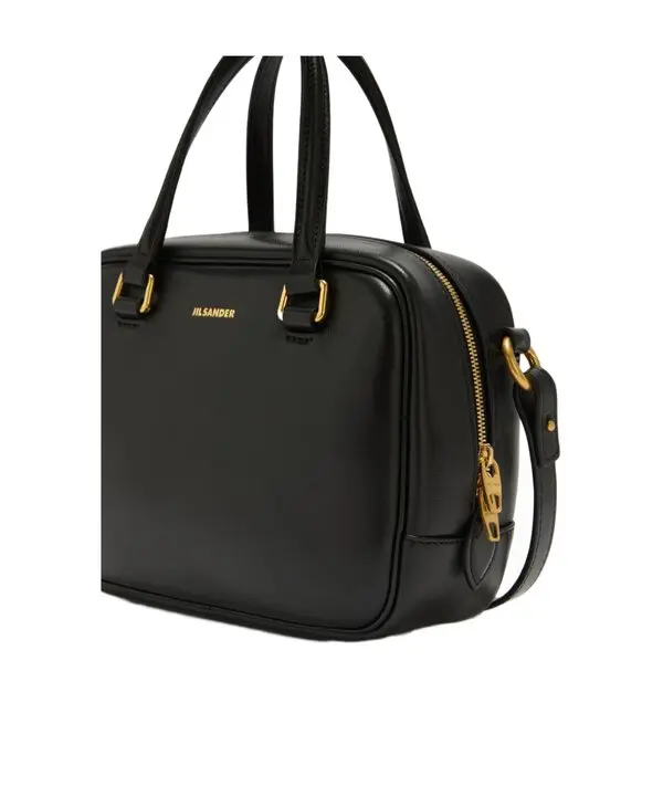 JIL SANDER Small-sized Leather Crossbody Bag With Embossed Logo