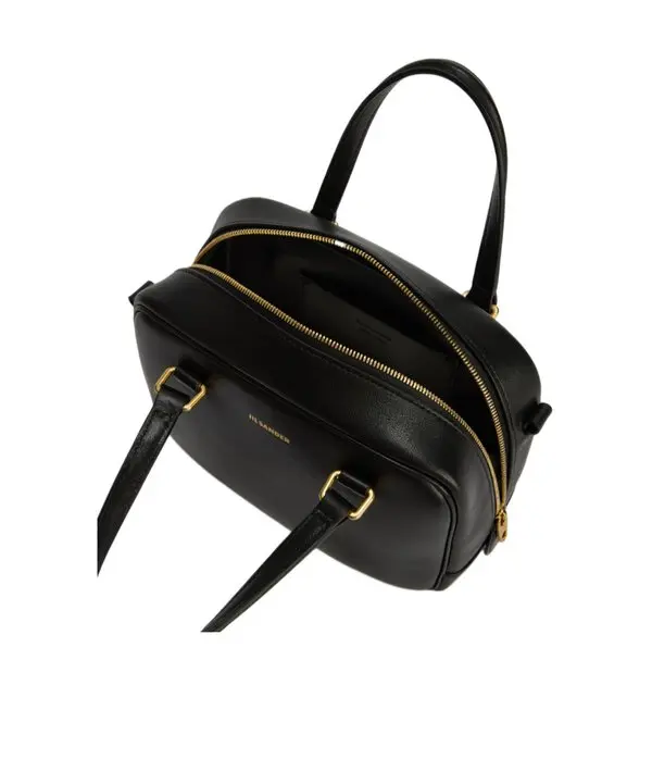 JIL SANDER Small-sized Leather Crossbody Bag With Embossed Logo