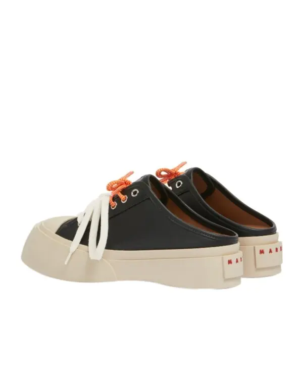 Marni Leather Pablo Lace-up Sabot