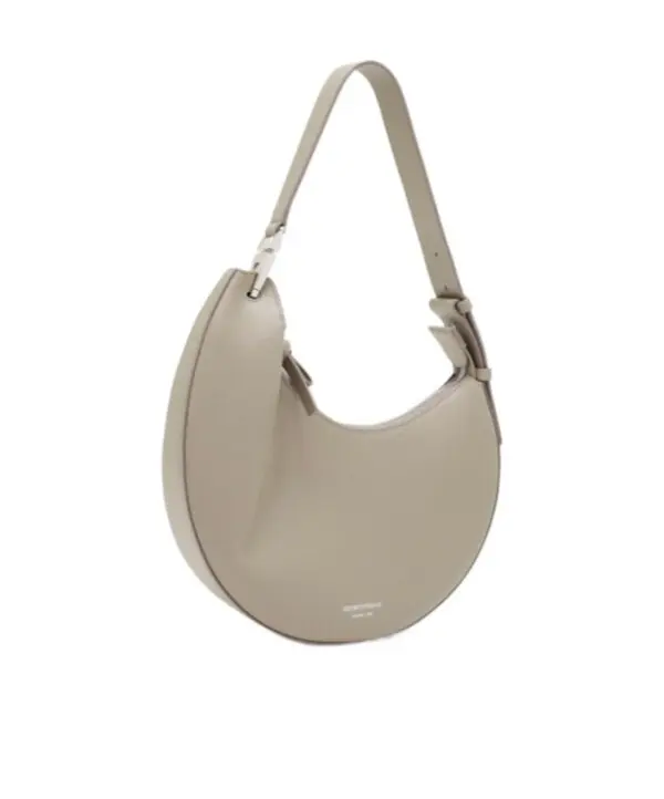 Emporio Armani 1981 Leather Hobo Bag