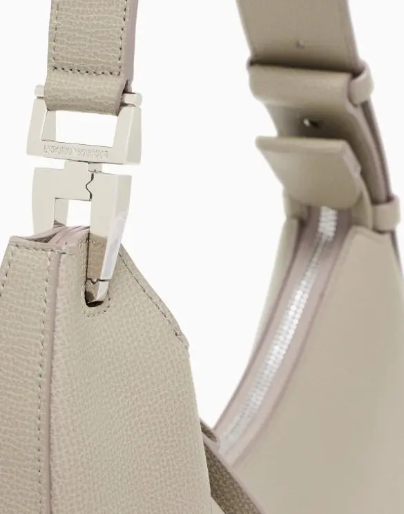 Emporio Armani 1981 Leather Hobo Bag
