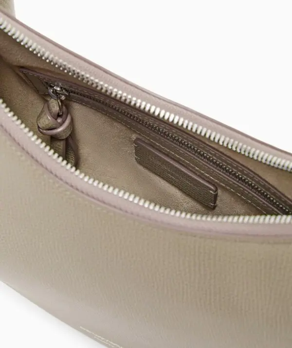 Emporio Armani 1981 Leather Hobo Bag