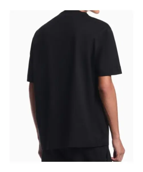 Emporio Armani Logo Crewneck T-shirt - Black