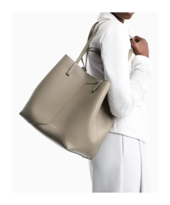 Emporio Armani 1981 Leather Shopper Bag