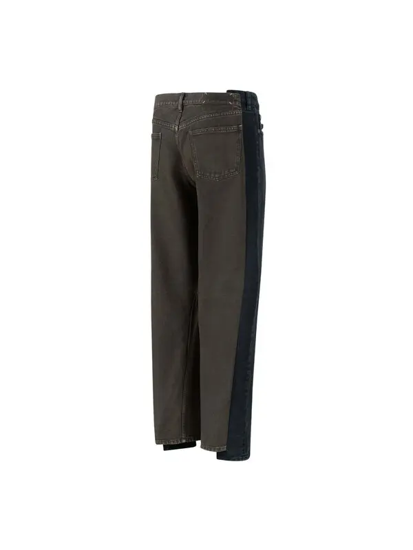 MAISON MARGIELA Straight-leg Jeans With Contrasting Panels