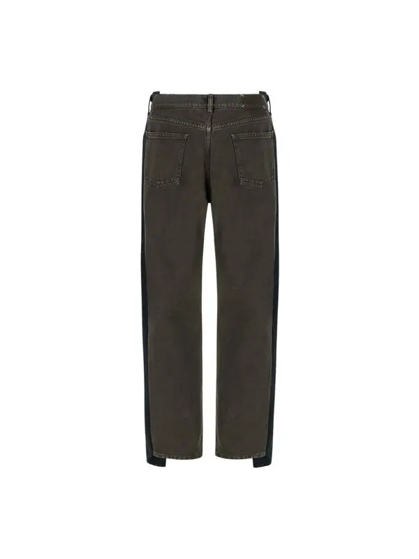 MAISON MARGIELA Straight-leg Jeans With Contrasting Panels