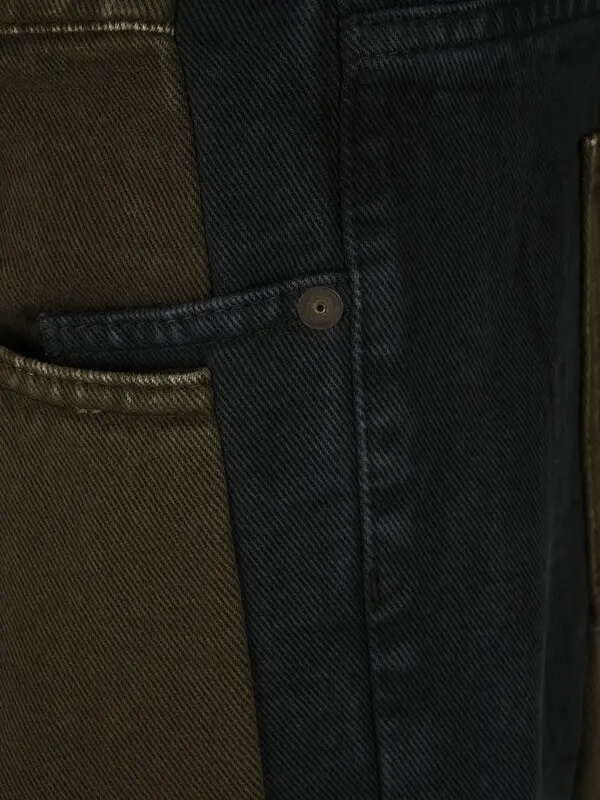 MAISON MARGIELA Straight-leg Jeans With Contrasting Panels