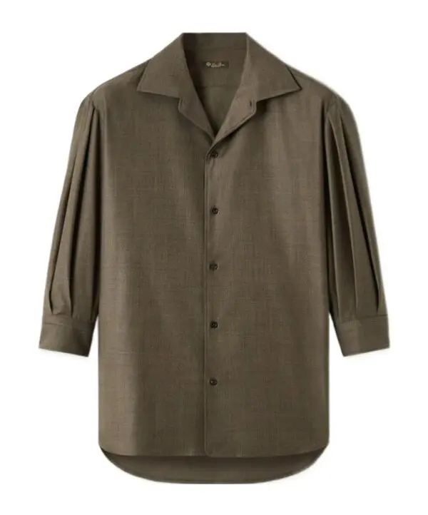 Loro Piana Elyse Shirt With Puffed Sleeves