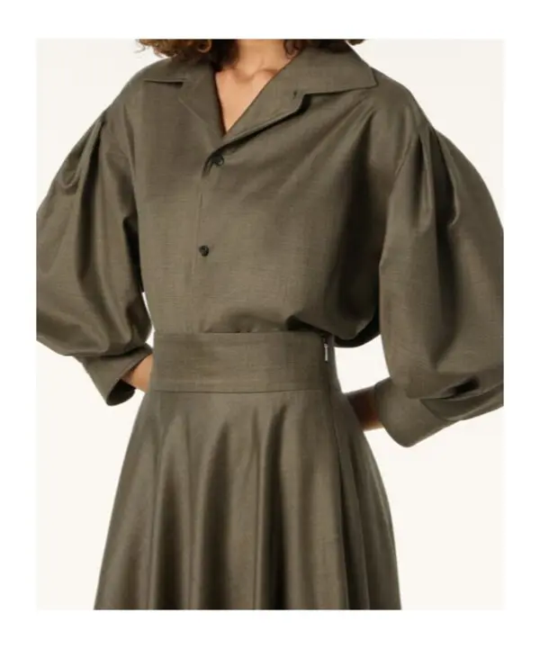 Loro Piana Elyse Shirt With Puffed Sleeves