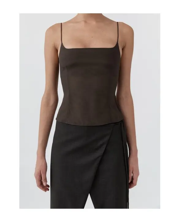 ST. AGNI Stretch Silk Cami