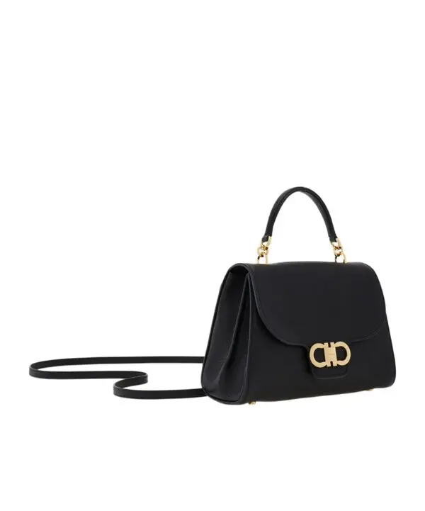 FERRAGAMO Double Gancini Top Handle