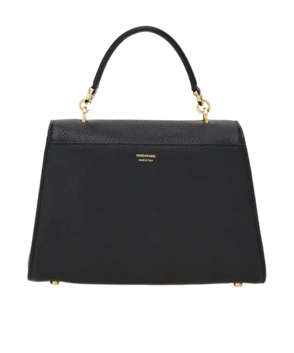 FERRAGAMO Double Gancini Top Handle