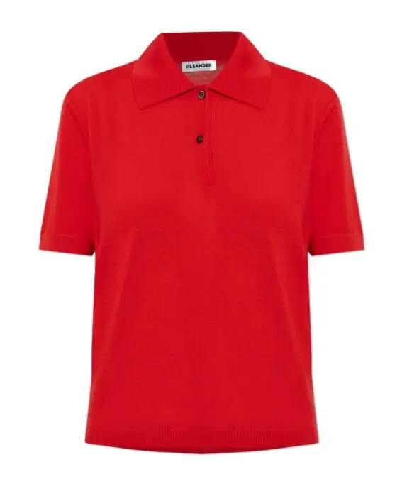 JIL SANDER Short-sleeve Polo Top - No