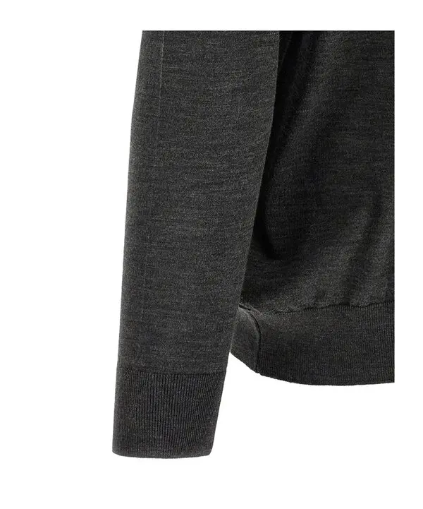 Kiton Half-zip Polo Shirt