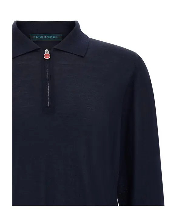 Kiton Long-sleeve Polo Shirt - No