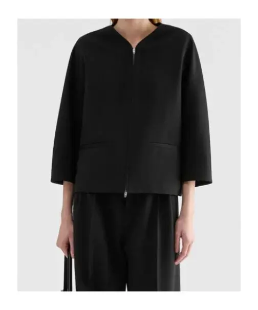 JIL SANDER Wool Gabardine Jacket