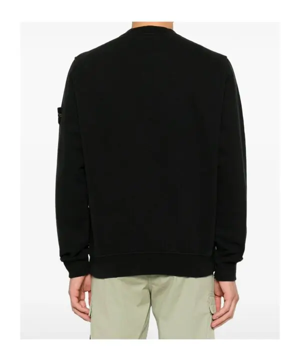 Stone Island Crew-neck Sweatshirt - Black