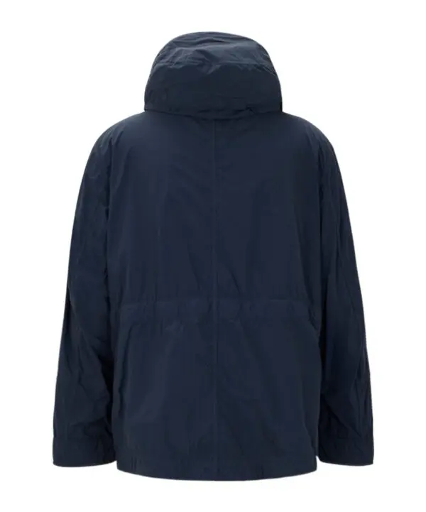 Stone Island Long Sleeve Jacket With Hood And Multiple Pockets