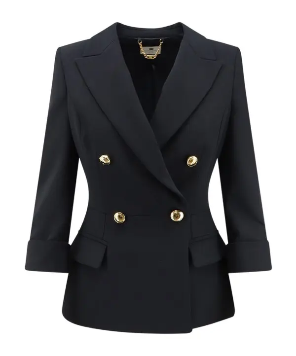 Elisabetta Franchi Double-breasted Suit Jacket