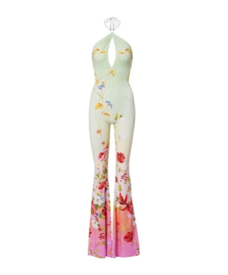 Roberto Cavalli Floral Jumpsuit