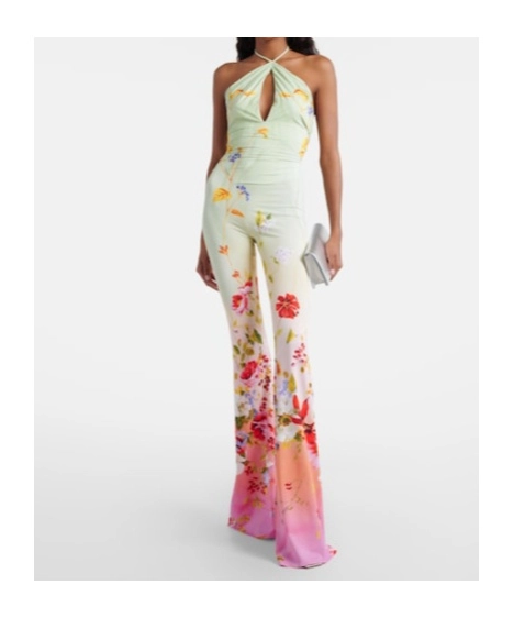 Roberto Cavalli Floral Jumpsuit