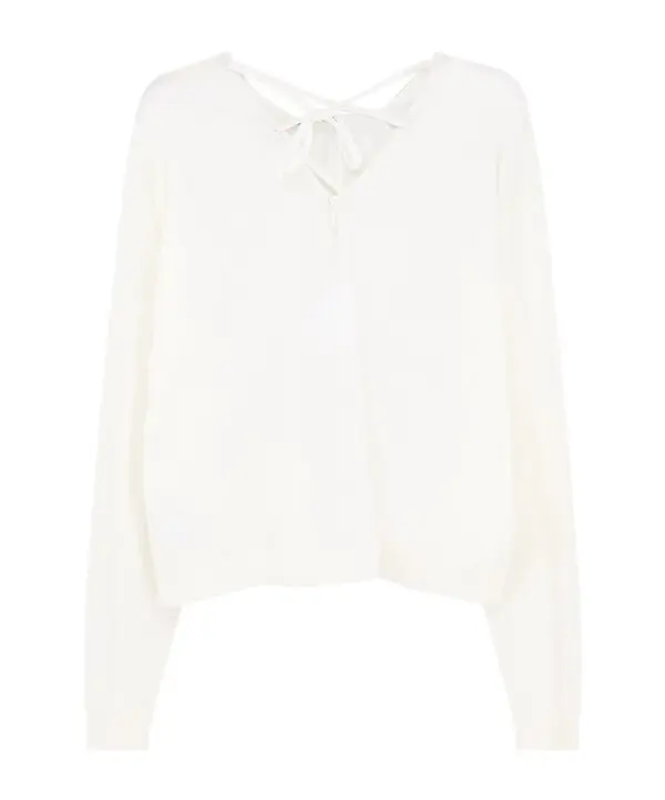 Aspesi Lace-up Detail Sweater