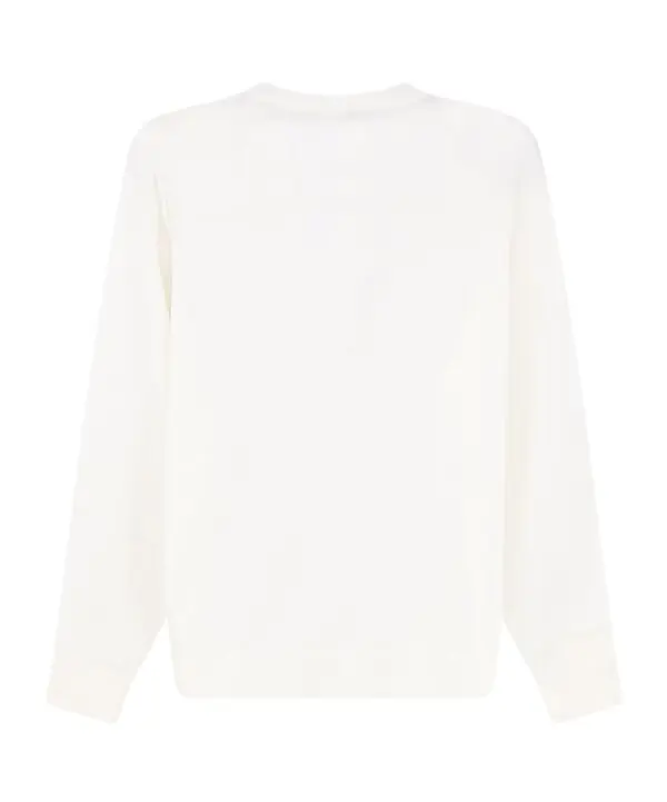 Aspesi Crew-neck Blended Knit Sweater