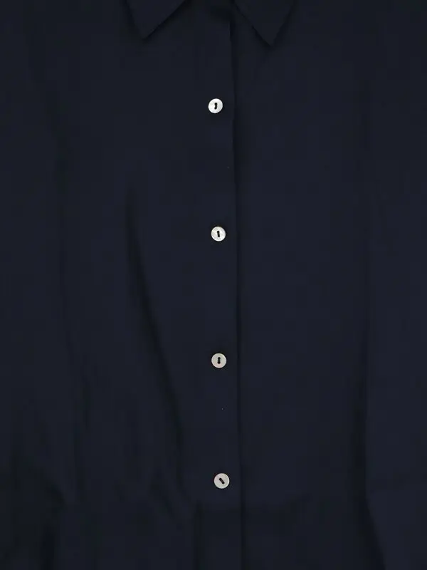 Vince Silk-blend Slim Button-front Blouse