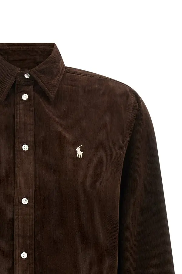 Polo Ralph Lauren Corduroy Embroidered Logo Shirt