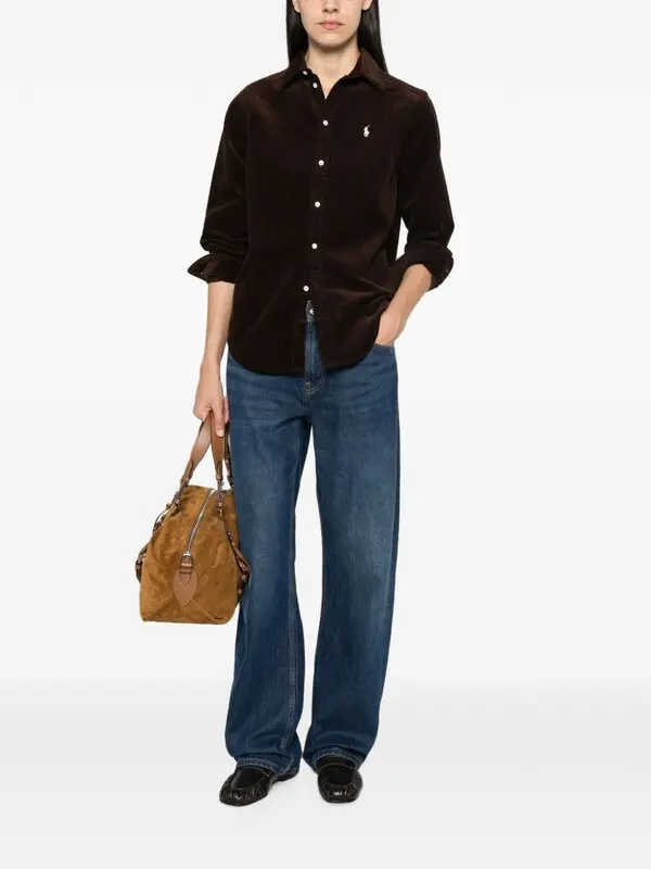 Polo Ralph Lauren Corduroy Embroidered Logo Shirt