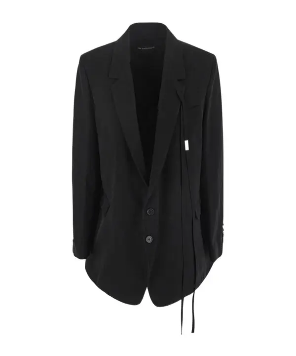 ANN DEMEULEMEESTER Single-breasted Blazer - Black