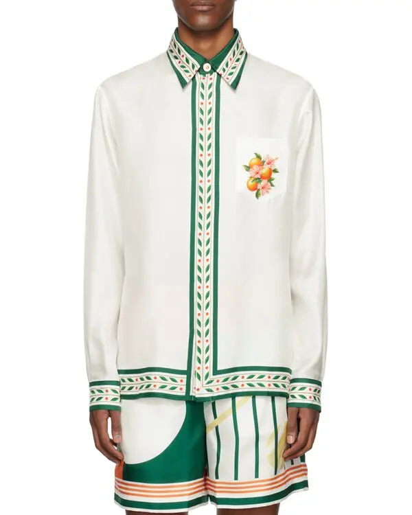 Casablanca Oranges En Fleur Shirt