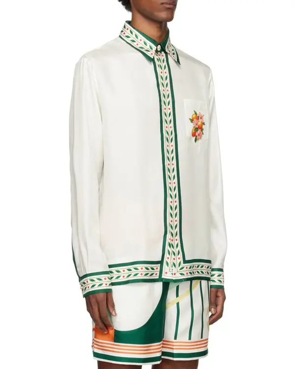 Casablanca Oranges En Fleur Shirt