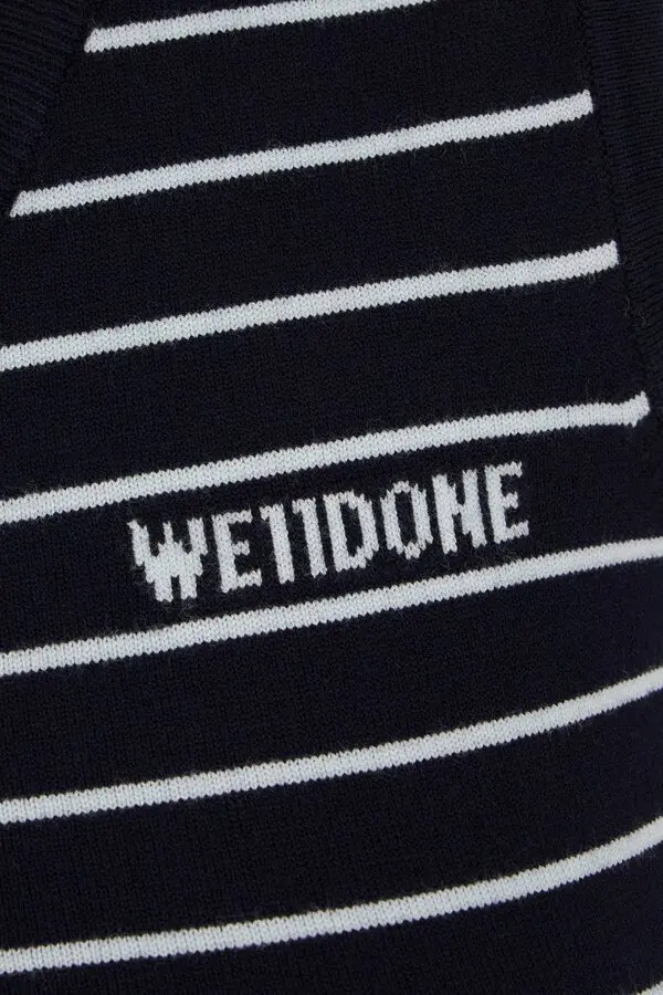 We11Done Striped Vest