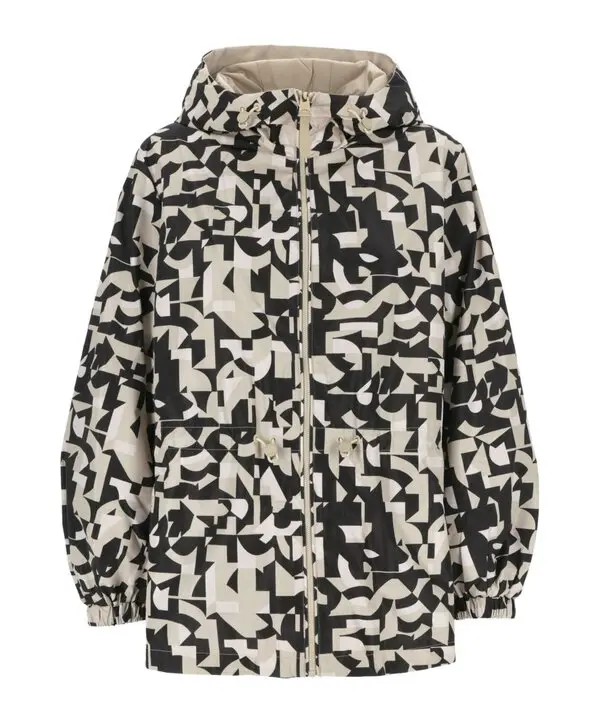Mackage Pattern Print Casual Jacket - Black