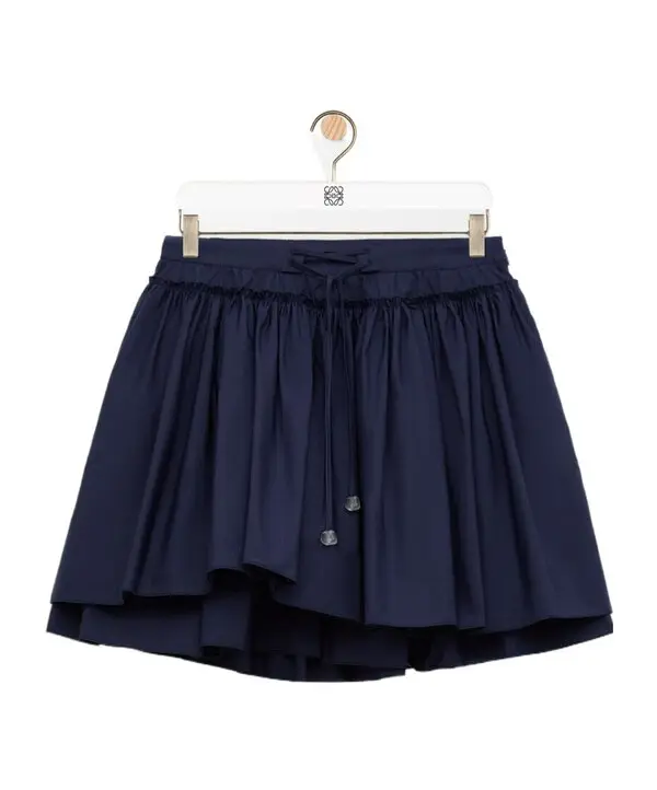 Loewe Mid-waisted Skirt - Navy Blue