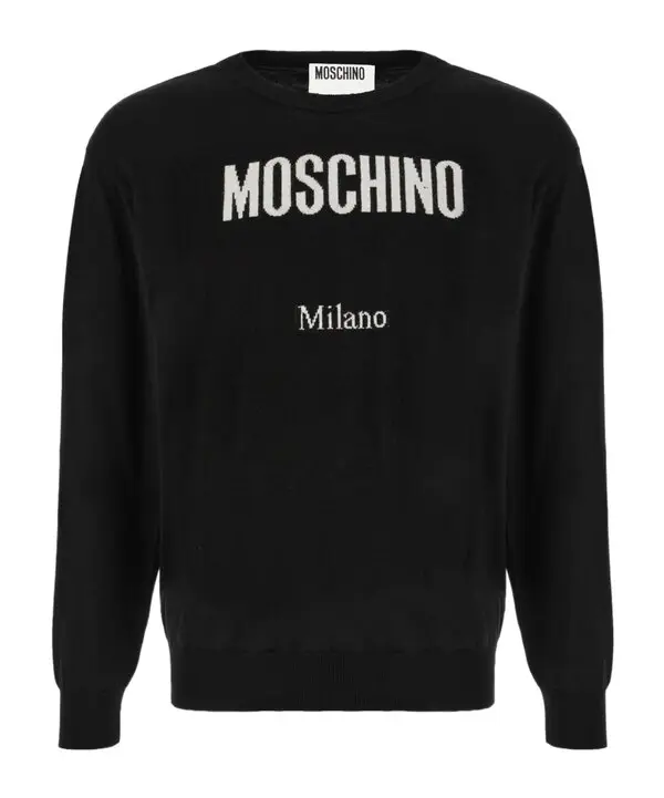 Moschino Long Sleeve Sweatshirt - Black