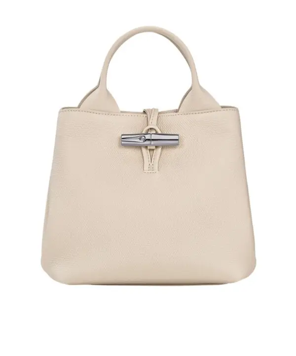 Longchamp Le Roseau S Top Handle Bag - Nude