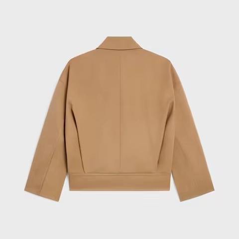Celine Jacket In Cotton Wool Gabardine