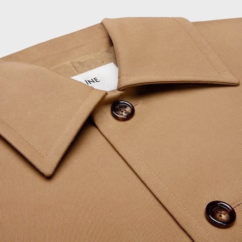 Celine Jacket In Cotton Wool Gabardine