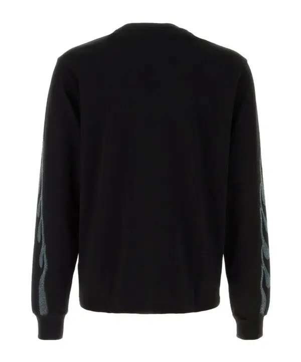 Amiri Wolf Moon Printed Long-sleeved T-shirt