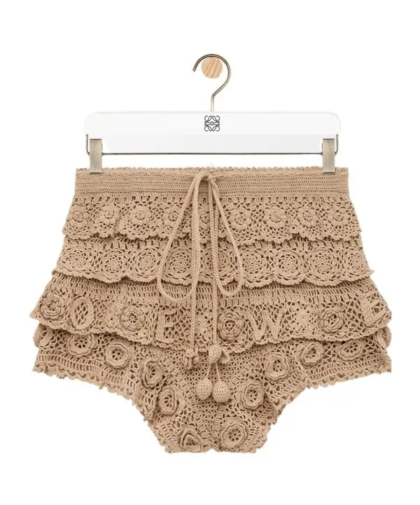 Loewe Crochet Shorts