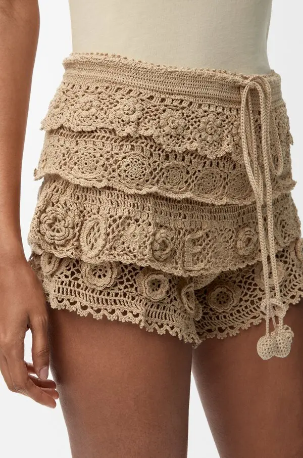 Loewe Crochet Shorts